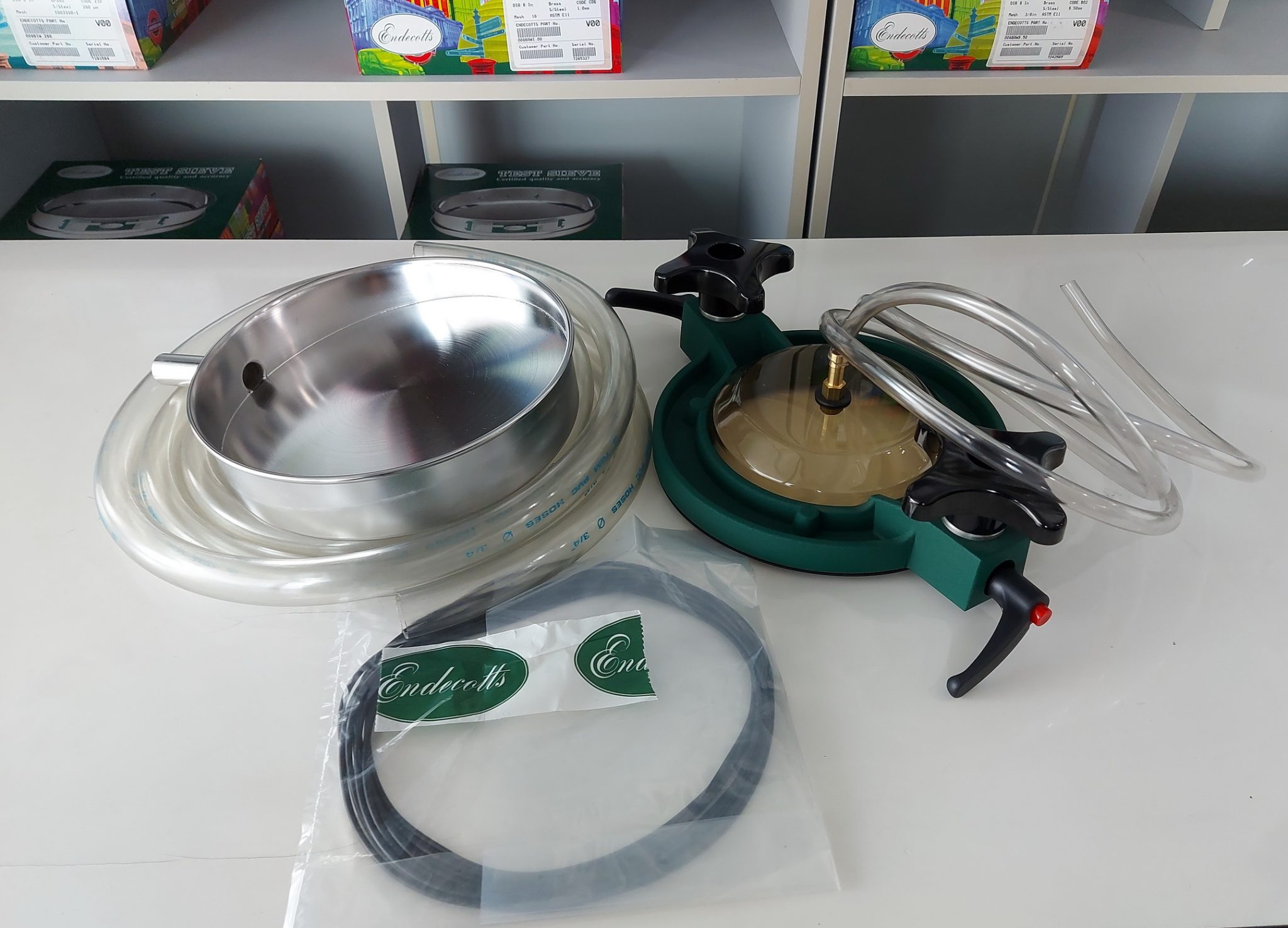 ตะแกรงร่อน มาตรฐาน (Standard Test Sieves) ชนิดสแตนเลส,เม็ดแก้วสอบเทียบ ...